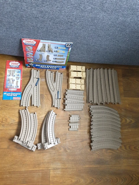 FISHER PRICE TRACKMASTER Thomas & Friends Deluxe Expansion Track Pack £ ... FISHER PRICE TRACKMASTER Thomas & Friends Deluxe Expansion Track Pack £ ...