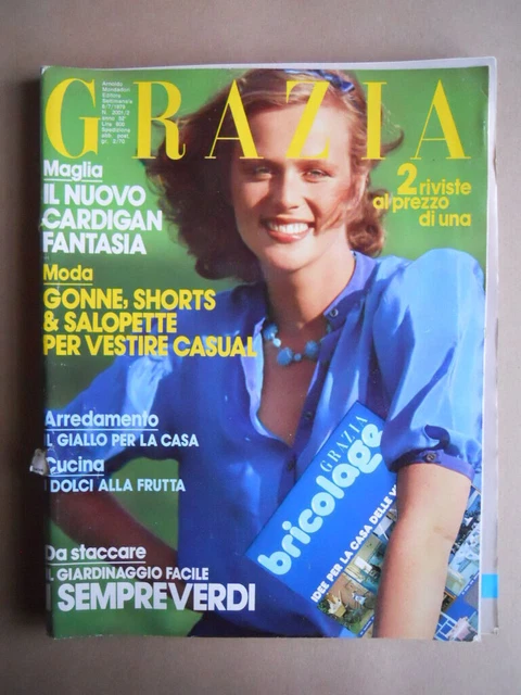GRAZIA N 1981 1979 Rivista di Moda - [G576] EUR 9,15 - PicClick FR