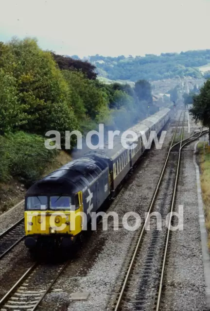47805 CLASS 47 Diesel Pullman Coaches 22 Sep 1990 Original 35mm Railway ...