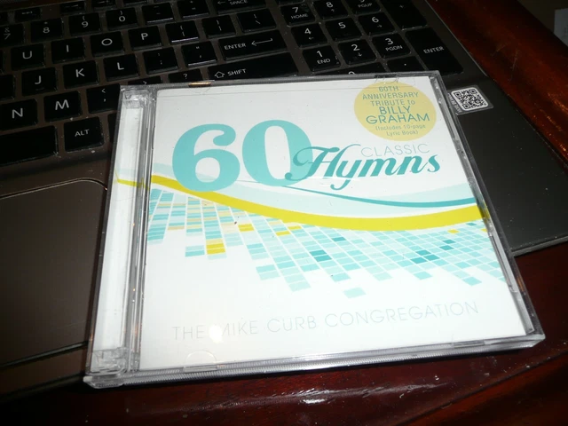 MIKE CURB - 60 Classic Hymns: 60th Anniversary (CD 2 Discs Set) - Used ...