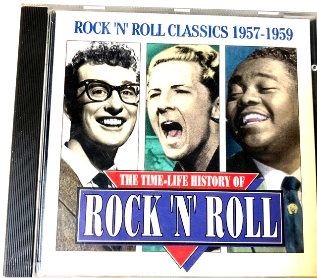 THE TIME LIFE History of Rock n Roll Classics 1957-1959 CD Eddie ...