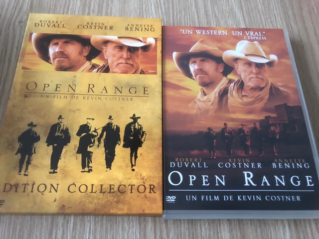 COFFRET COLLECTOR 2 Dvd Film Open Range Kevin Costner Robert Duvall ...