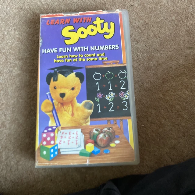 LEARN WITH SOOTY vhs (have Fun With Numbers) £2.00 - PicClick UK