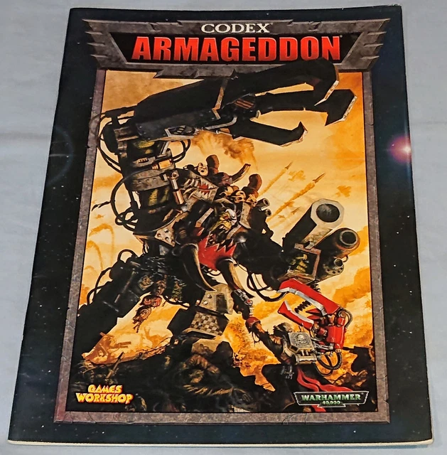 LIBRO DELLA CAMPAGNA Armageddon Codex (3a edizione) Warhammer 40k Games ...