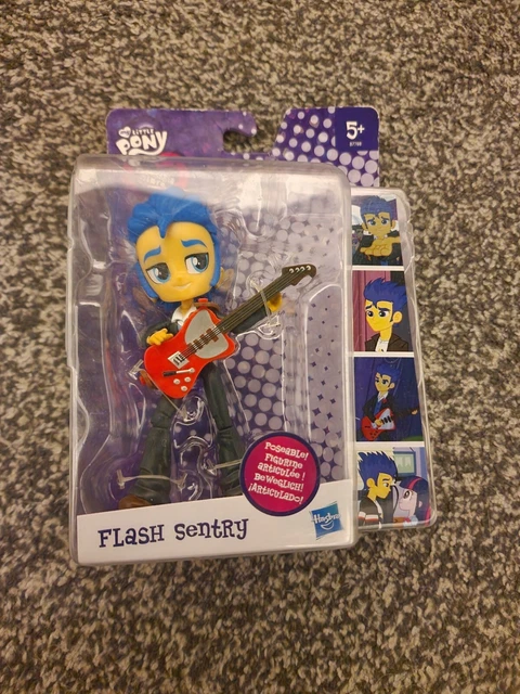 MY LITTLE PONY Equestria Girls Mini Flash Sentry Rare Retired 2016 £0. ...