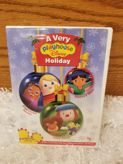 NEW A VERY Playhouse Disney Holiday DVD 2005 JoJo's Circus, Higglytown ...