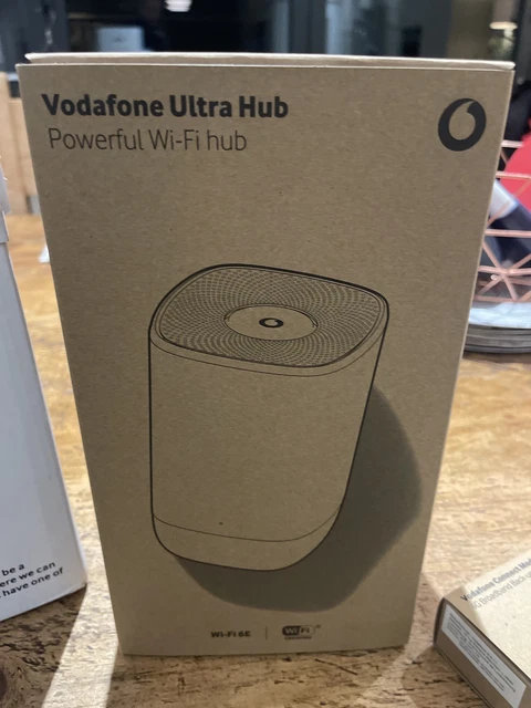 VODAFONE ULTRA HUB Super WiFi 6E Router SEALED and 4G Broadband Backup ...