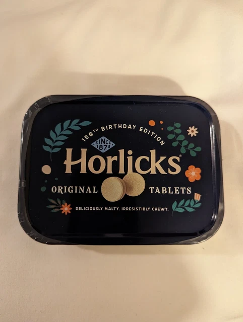 HORLICKS ORIGINAL PRESSED Malted Milk Powder Tablets 150th Birthday ...