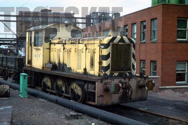 35MM SLIDE INDUSTRIAL Diesel Loco Manvers Main Colliery 1978 Original £ ...