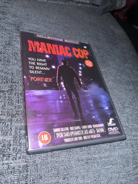 MANIAC COP DVD Reg 2 Horror 1980s Classic Low Postage £5.91 - PicClick UK