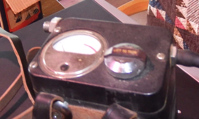 OLD MSA EXPLOSIMETER Mine Safety Combustible Gas Vapor Indicator #2a ...