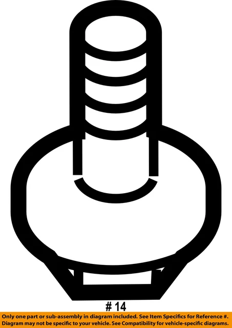 FORD OEM REAR Bumper-Step Pad Retainer W704342S300 £4.62 - PicClick UK