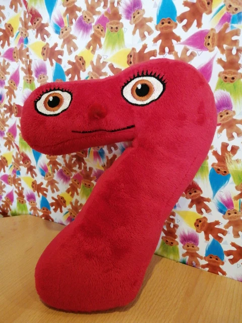RARE NUMBERJACKS SOFT Toy Plush 7 Seven Collectable Number Jacks £49.99 ...
