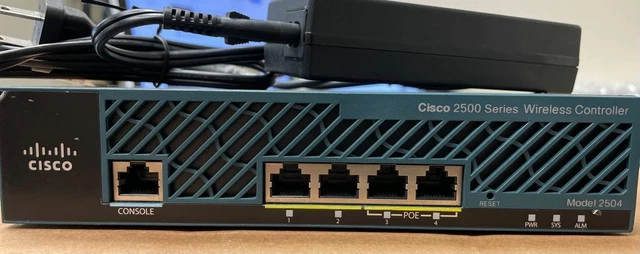CISCO WIRELESS SOLUTION w/ WLC-CT2504, 10 x AIR-AP3802i-A, Cisco Switch ...