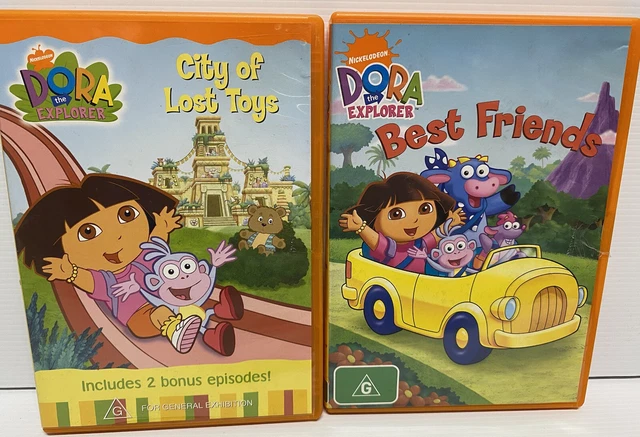 DORA THE EXPLORER City Of Lost Toys & Best Friends 2 DVD Set 2013 GC ...