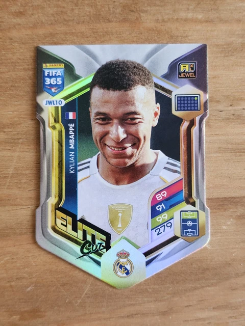 PANINI FIFA 365 Adrenalyn XL 2026 Kylian Mbappe Elite Cut card Real ...