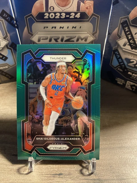 2023-24 PANINI PRIZM Shai Gilgeous-Alexander Green #85 Oklahoma City ...