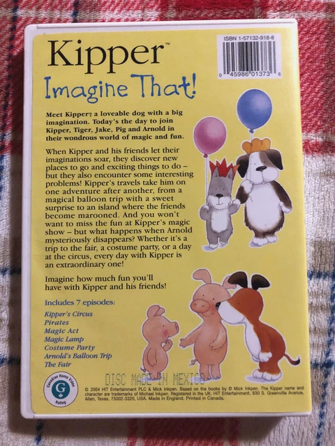 KIPPER: IMAGINE THAT! (HiT Entertainment) | DVD, Very Good Condition ...