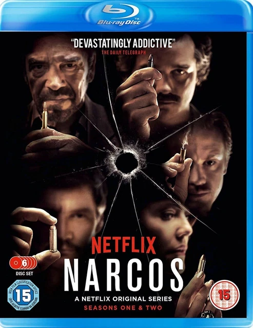 NARCOS THE COMPLETE SERIES 1-2 BLU-RAY 1st 2nd First Second SEASON One Two New £39.99 - PicClick UK