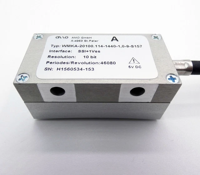 AMO WMKA-20100.114-1440-1,0-9-S157 SSI+VSS 10 Bit Winkelmesssystem ...