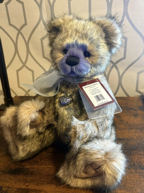 CHARLIE BEARS BLUEBERRY Pudding in Excellent Condition with Tags £57.90 ...