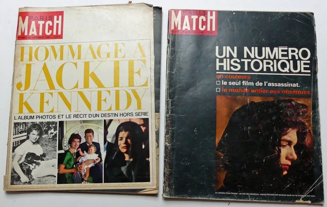 PARIS MATCH N°765 et 766 Assassinat de Kennedy EUR 10,00 - PicClick FR