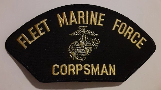 PATCH CHAPEAU D'ANCRAGE Fleet Marine Force Corpsman Ega Eagle Globe EUR ...