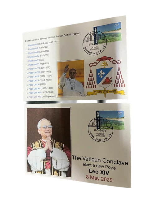 (944) 18-5-2025 - Pope Leo XIV elected at the Vatican (2 covers ...