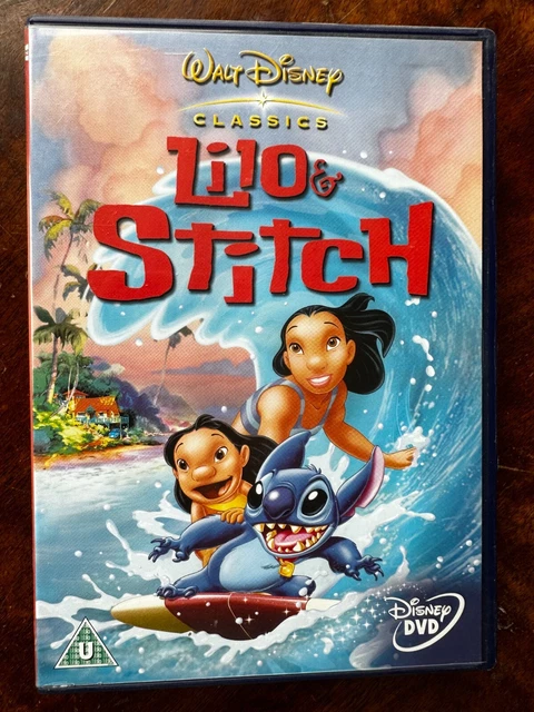 LILO AND STITCH DVD 2002 Walt Disney Animated Movie Classic $23.61 ...