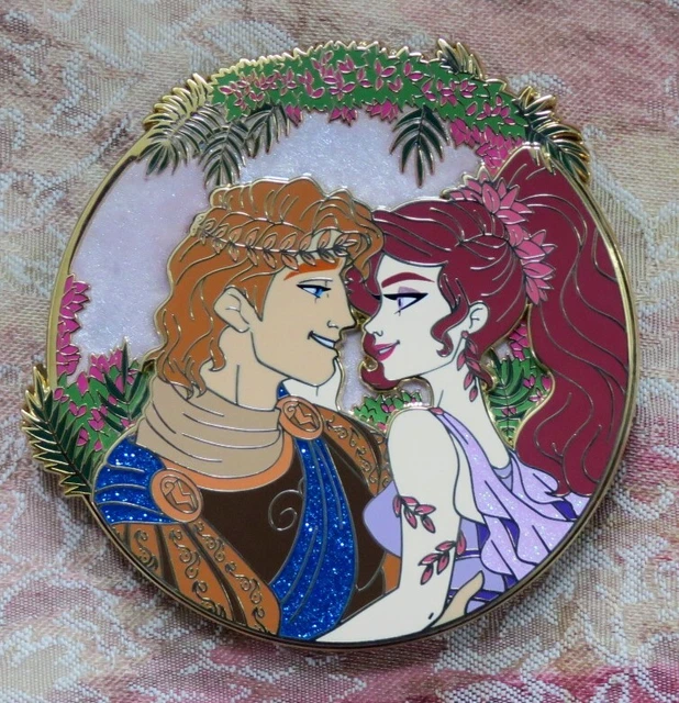 DISNEY FANTASY PIN Hercules & Megara Meg Le Royal Majesty Archibald Pop ...