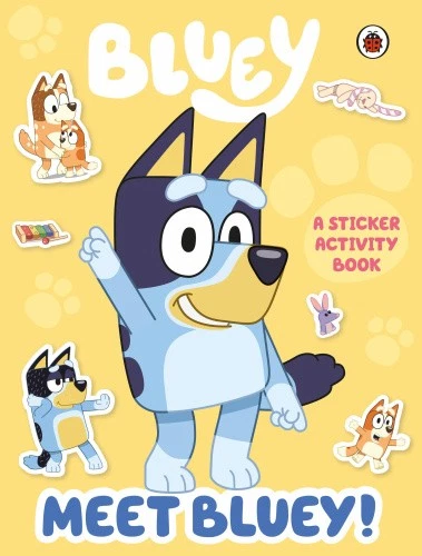 BLUEY: MEET BLUEY! Sticker Activity Book by Bluey [Paperback] NEUF EUR ...