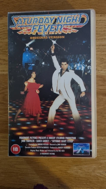 VHS VIDEO SATURDAY Night Fever Original Version John Travolta 1978 ...