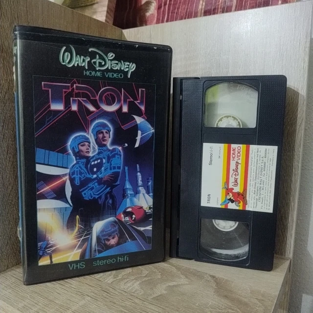 RARO VHS TRON Walt Disney Home Video - 1982 - EUR 77,00 - PicClick IT