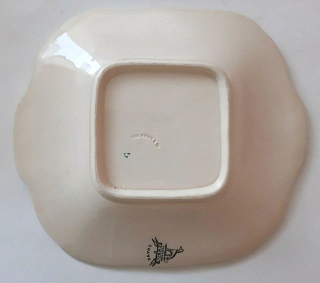 1879 VINTAGE EDGE Malkin & Co Burslem Pottery CHANG Pattern Plate $30. ...
