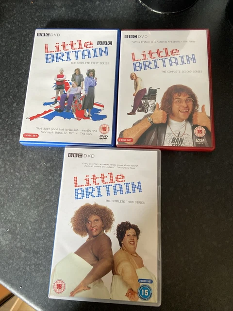 LITTLE BRITAIN DVD - Complete Series 1-3 Box Sets Collection EUR 11,98 ...