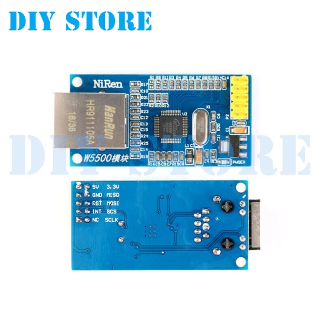 W5500 USR ES1 SPI to LAN Ethernet Network Module Converter TCP IP ...