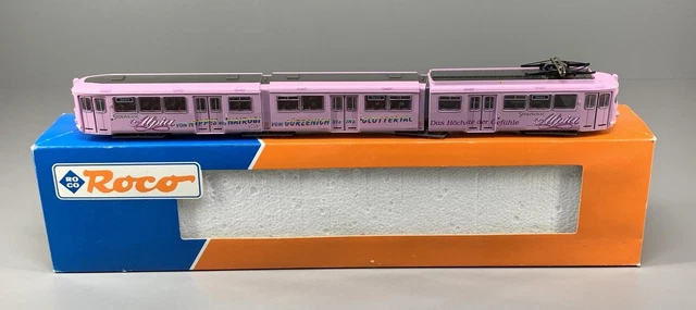 H0 ROCO LOKOMOTIVE Straßenbahn Tram “Alpia” 43191 DC OVP / 2 F 574 EUR ...