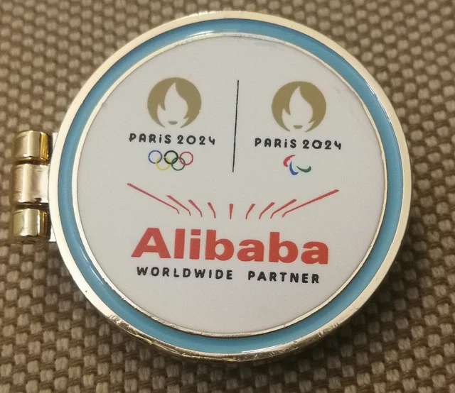 PIN'S JO PARIS 2024 Alibaba OFFICIEL COLLECTOR Partenaire Sport Jeux ...