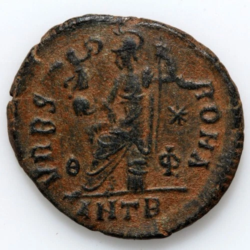 ROMAN COIN AE follis-Valentinian II-circa 375-392 A.D-CONCORDIA AVGGG ...