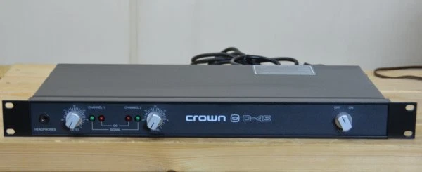 CROWN D45 PUISSANCE Amplificateur Studio Masterpiece #1 EUR 707,26 ...