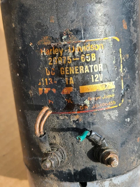 OEM HARLEY-DAVIDSON IRONHEAD Sportster Generator 29975-65B Fits 41-82 ...