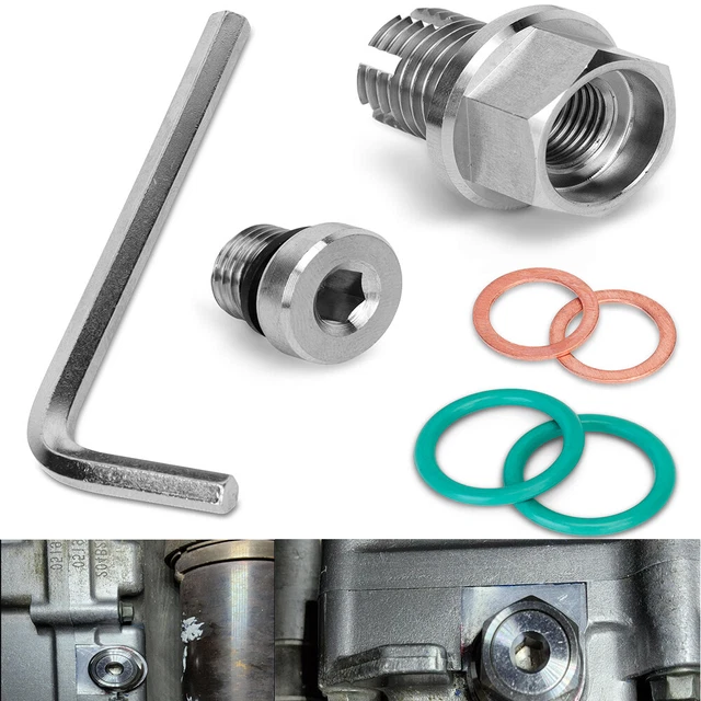 M14.1-1.5 X 15MM Oil Drain Plug Oversize Piggyback Oil Pan Thread ...