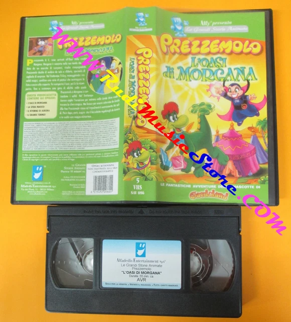 VHS FILM PREZZEMOLO L'oasi di morgana 2002 animazione GARDALAND (F124 ...