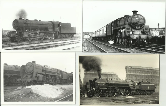 150 X B.R.STANDARD steam loco photo's £19.51 - PicClick UK