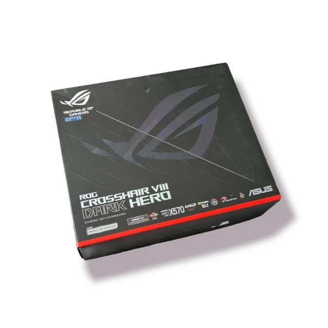 ASUS ROG CROSSHAIR Viii Dark Hero Amd Am4 X570S 3 Ryzen Gaming ...