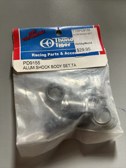 THUNDER TIGER ALUMINUM Shock Body Set TA-VX pd9155 NEW SEALED IN ...
