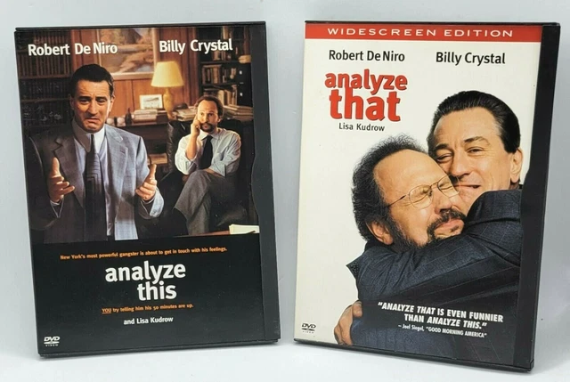 ANALYZE THIS DVD and Analyze That DVD (2 DVD's) Robert De Niro Billy ...