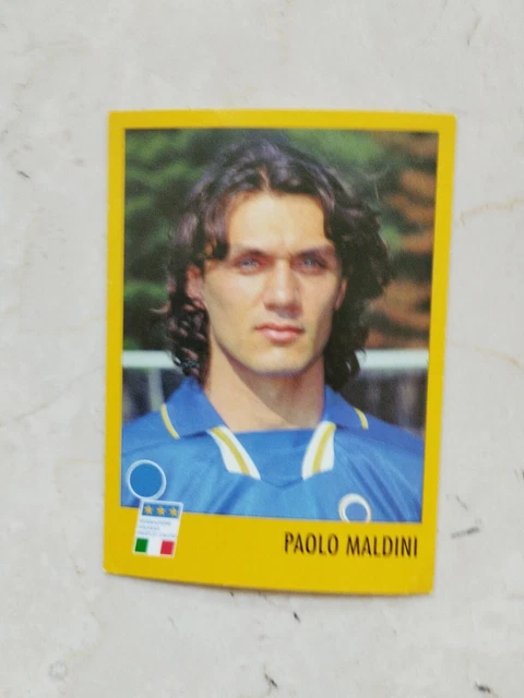 FIGURINA CALCIATORI MARLIN France 98 PAOLO MALDINI AC Milan Italia nazionale EUR 1,99 - PicClick IT