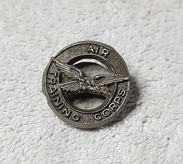 WW2 ATC AIR Training Corps Plastic Lapel Badge Royal Air Force 19mm A ...