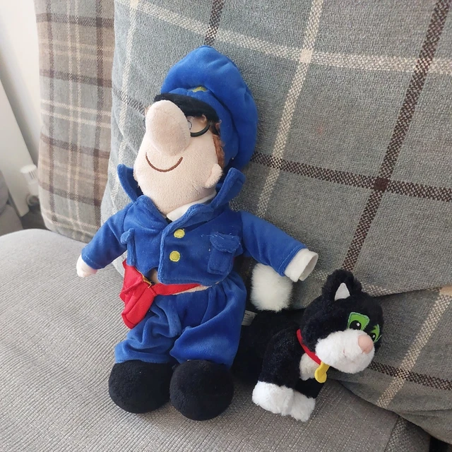 POSTMAN PAT PLUSH Bundle Postman Pat And Jess The Cat soft toy 2007 £29 ...